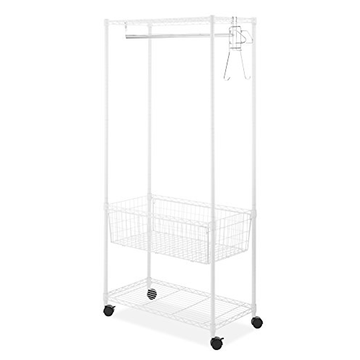 Whitmor Supreme Laundry Center, White