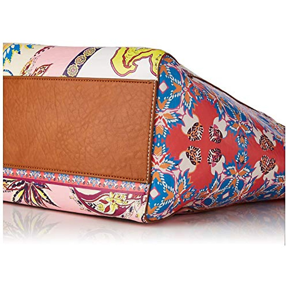 Desigual Women's PU Shopping Bag, Red, U