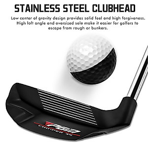 PGM Golf Club Chippers, Blade Putters for Men & Women - Easy Flop Shots – Legal for Tournament Play, Quickly Cuts Strokes from Your Short Game 35 Degree