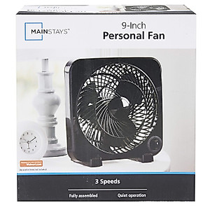 MAINSTAYS 9-INCH PERSONAL FAN