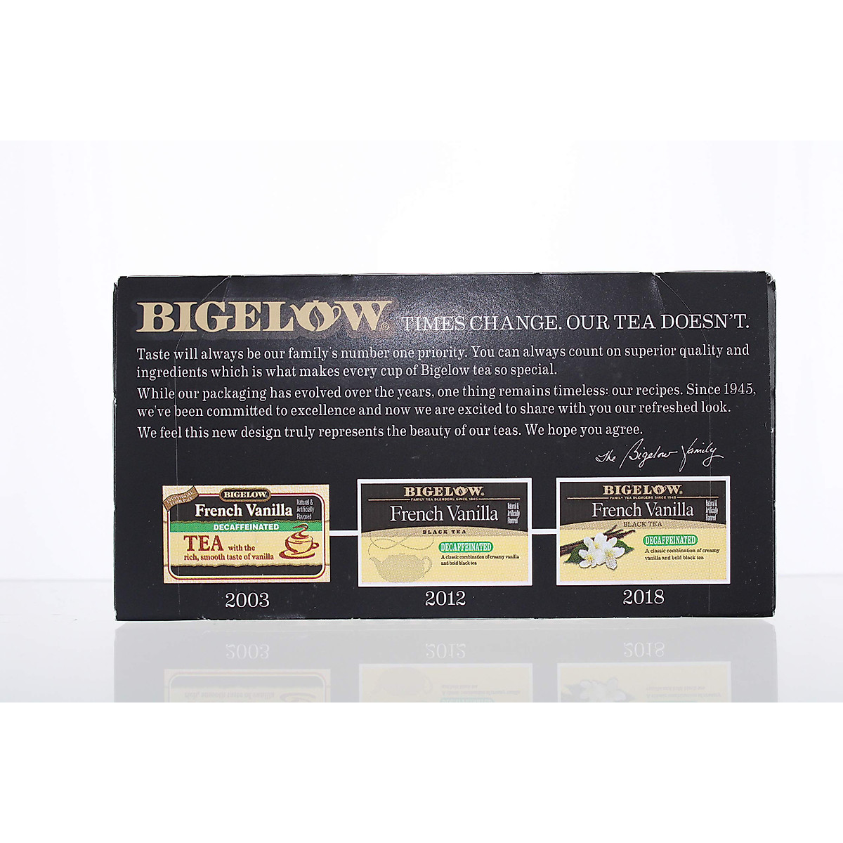 Bigelow Tea Decaffeinated French Vanilla Bag, 1.28 oz, 20 ct