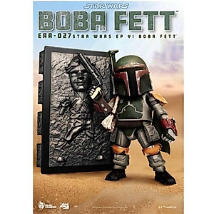 Beast Kingdom Star Wars: Return of The Jedi: Boba Fett EAA-027 Egg Attack Action Figure, Multicolor