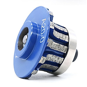 A20 Diamond Grinding Wheel Edge Profile Router Bit Metal Segments For Stone Marble Granite Grinding Disc