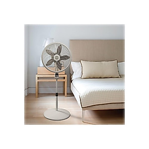 Lasko Lasko-18 Remote Control Elegance & Performance Pedestal, 3-Speed (1850) Household Fans, 26 x 21 x 6 inches, White