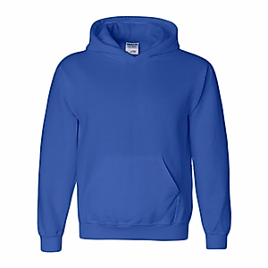 Gildan Blank Hoodie - Hooded Sweatshirt - Unisex Style 18500 Adult Pullover Royal Blue
