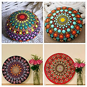 53PCS Mandala Dotting Tools Set for Painting Rocks,Mandella Art and Drafting Art Supplies