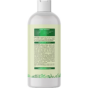 Tea Tree Shampoo and Conditioner for Men and Women - Degrease Formula for Oily Hair and Scalp, Sulfate-Silicone-Paraben Free with Essential Oils, 8oz Each