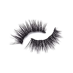 Eylure PROMAGNETIC Magnetic Eyeliner and False Lashes Kit, Faux Mink Dramatic, 1 Pair Reusable Eyelashes, No Glue Needed Black