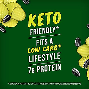 BIGS Vlasic Dill Pickle Sunflower Seeds, Keto Friendly Snack, 5.35-oz. Bag (Pack of 12)