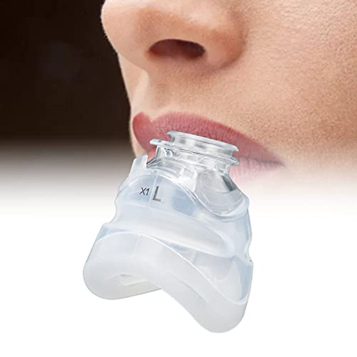 ANNAD Nasal Cover Cushion, Breathing Machine Accessory Flexible Portable Nasal Guard Cushion for Wisp for Hospital for Home L