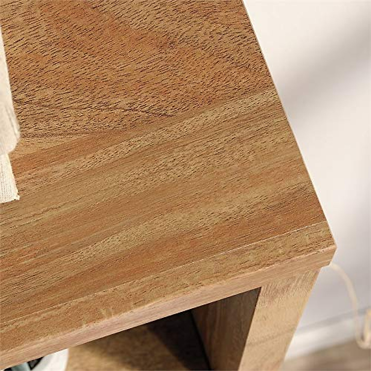 Sauder Miscellaneous Storage 5-Shelf Wood Bookcase in Sindoori Mango, Sindoori Mango Finish