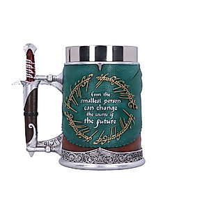 Nemesis Now Officially Licensed Lord of The Rings Frodo Tankard, Brown, 15.5cm (B5894V2), 500ml