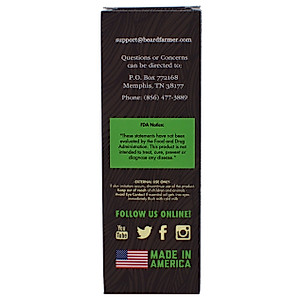 Beard Farmer - Growther Beard Growth Oil (Grow Your Beard Fast) All Natural Beard Oil