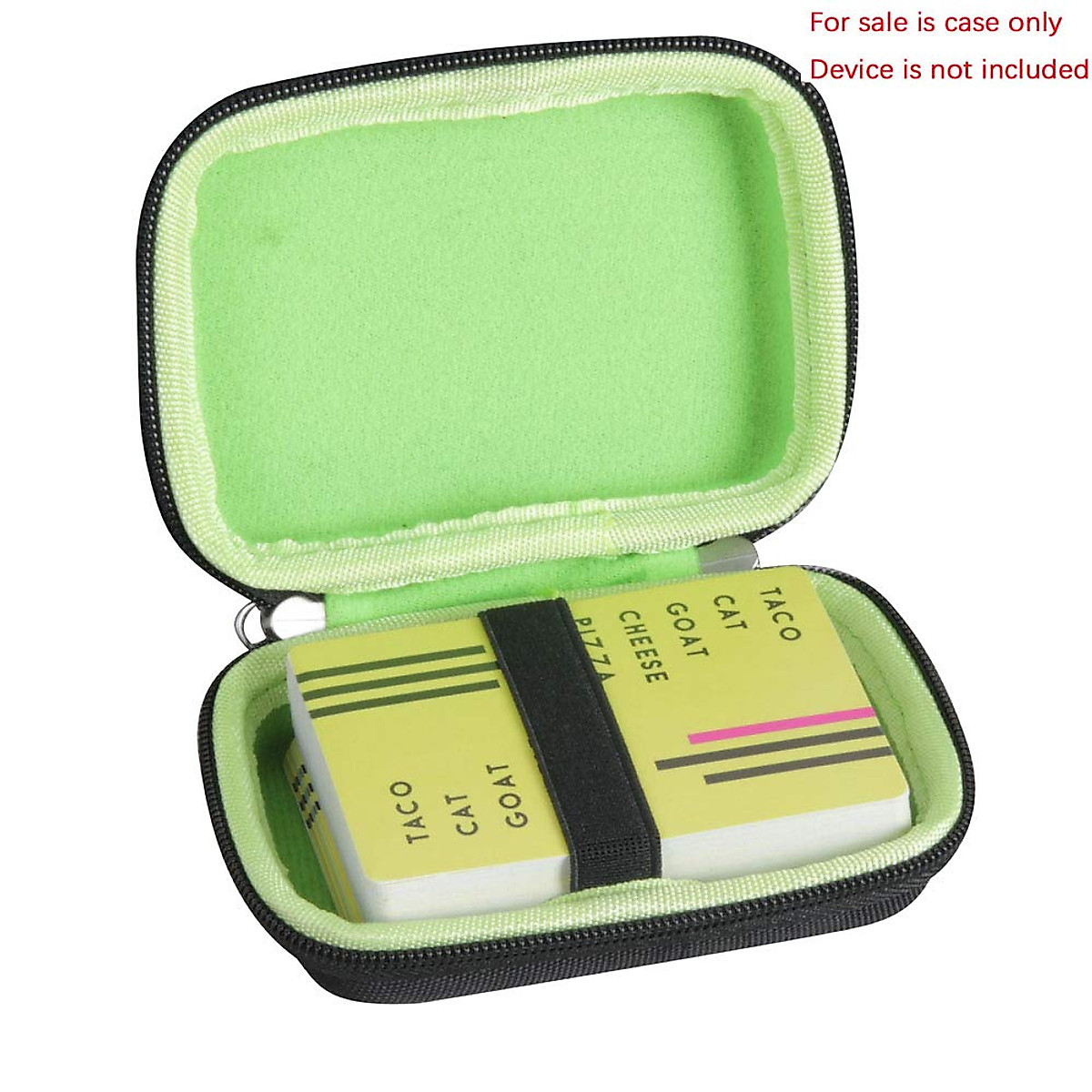 Hermitshell Hard Travel Case for Taco Cat Goat Cheese Pizza - Not Including Cards