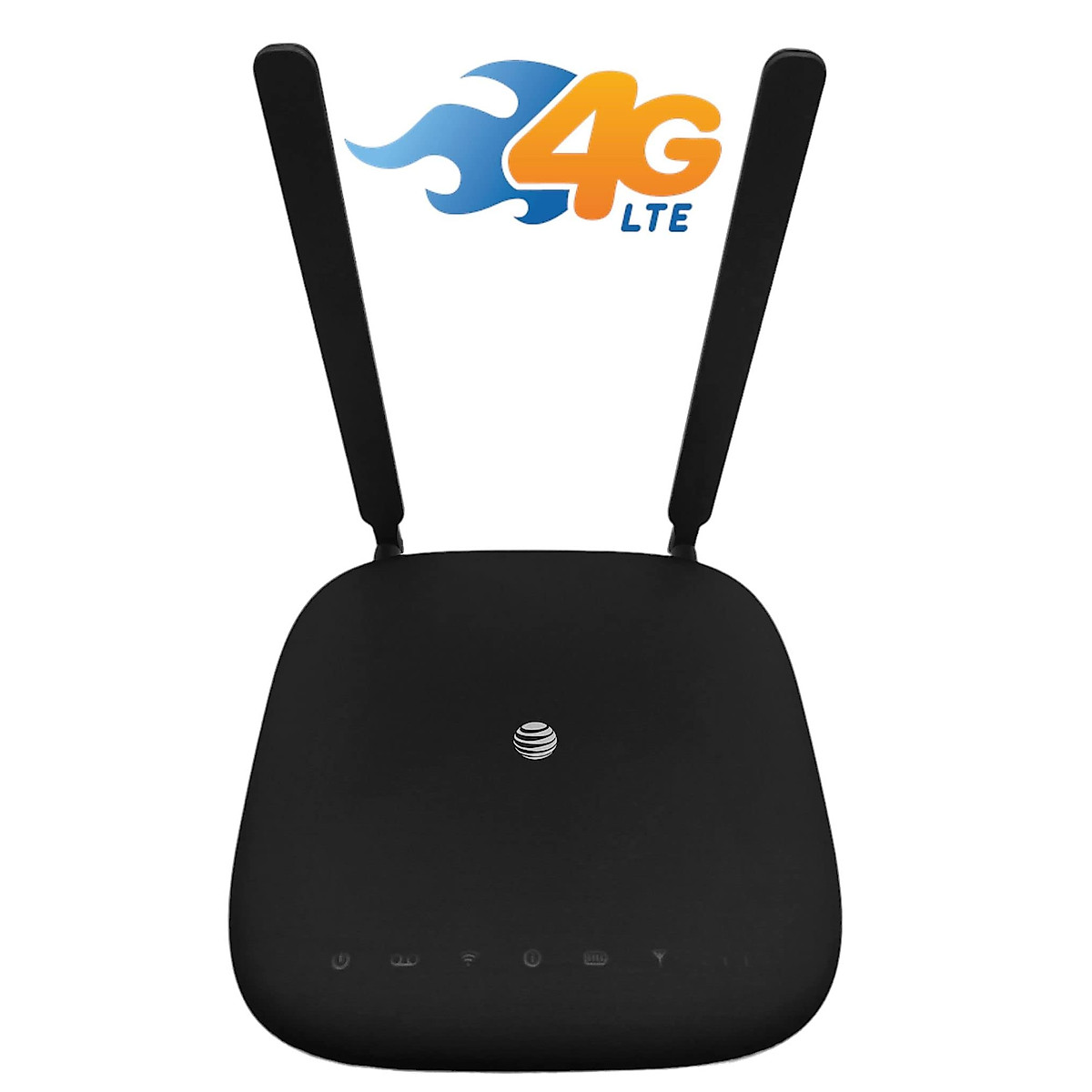 Router ZTE MF279 AT&T Wireless Internet GSM Unlocked | 4G LTE Wi-Fi | Mobile Router | Smart Home Hub | Connects Up to 20 Devices | Secure Wireless Network Anywhere (with Antennas)