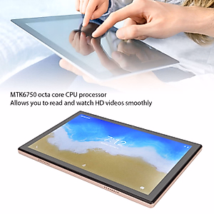 Haofy 10.1 Inch Tablet, 5G WiFi 100-240V Octa Core Tablet for Android 12 for Entertainment (US Plug)