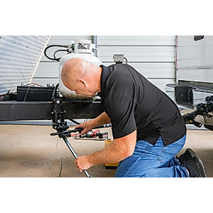 Camco Eaz-Lift Camper/RV TR3 1,000lb Weight Distribution Hitch Kit | Features Adjustable Sway Control & Pre-Installed 2-5/16-inch Hitch Ball | 1,200lb Max Tongue Weight Rating (48900)