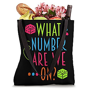 What Number Are We On Funny Bunco Tote Bag