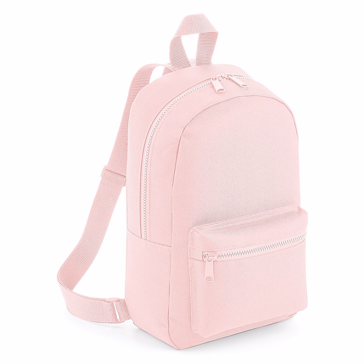 BagBase Mini Essential Knapsack Bag (One Size) (Powder Pink)