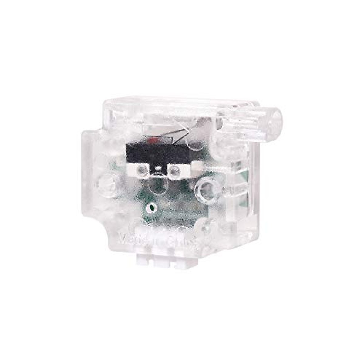 BIQU Filament Break Detection Sensor Module 3D Printer Accessories with 1M Cable for 1.75mm Filament Extruder Material Run-Out Detector for 3D Printer (Transparent)