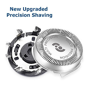 HQ8 Replacement Heads for Philips Norelco Aquatec Shavers, Razor Blades for PT720 AT880 AT810 Heads, HQ8 Blades, 6-pc pack