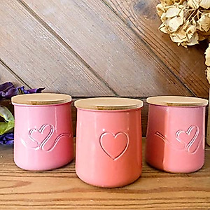 La Fermiere Yogurt Jar lids- 6PC Bamboo Jar Lids for La Fermiere Yogurt Jars,Compatible La Fermiere yogurt, Jar Lids with Silicone Sealing Rings for Mouth Jars Glass Storage Lids,100% Fit & Airtight. (Model-1)