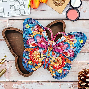 ARTopet DIY Diamond Art Painting Jewelry Box Diamond Art Large Capacity Organizer Storage Box Special Shaped Crystal Rings Necklace Bracelet Gift Case for Women Girls Desktop Ornament-01