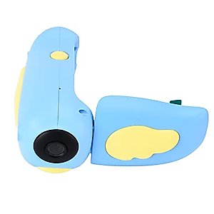 YYOYY Children Digital Camera, 2 Inch Screen HD Kids Camera, 4 Photo Stickers and 9 Filters, USB Rechargeable, Support Multiple Games, for GirlsBoys Birthday Gifts (Blue)