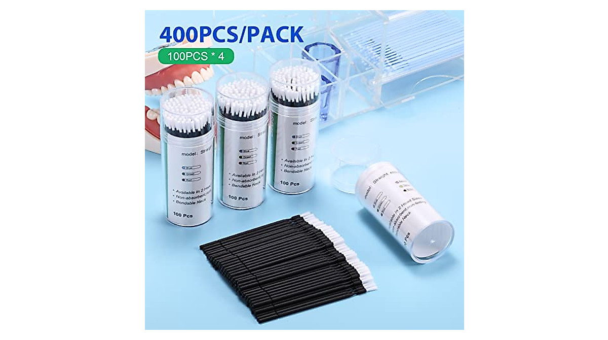400 Pcs Dental Micro Applicators - Versatile & Economical