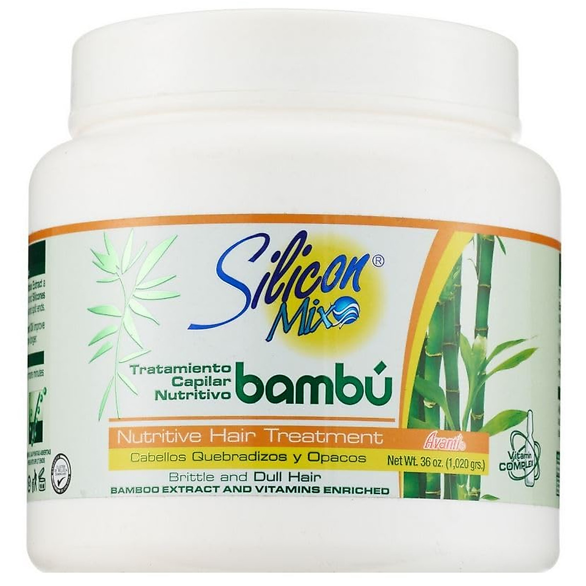 Silicon Mix Bambu Hair Treatment 36oz"Pack of 2"