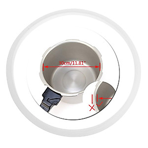 angwang Silicone Gasket Pressure Cooker Sealing Pressure Cookers Silicone Rubber Gasket Sealing Seal Kitchen Cooking Tool