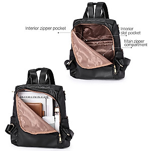 CLUCI Backpack Purse for Women Fashion Leather Ladies Travel Large Designer Convertible Shoulder Bags