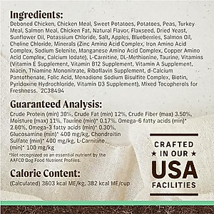 Merrick Premium Grain Free Dry Senior Dog Food, Wholesome And Natural Kibble, Real Chicken And Sweet Potato - 4.0 lb. Bag