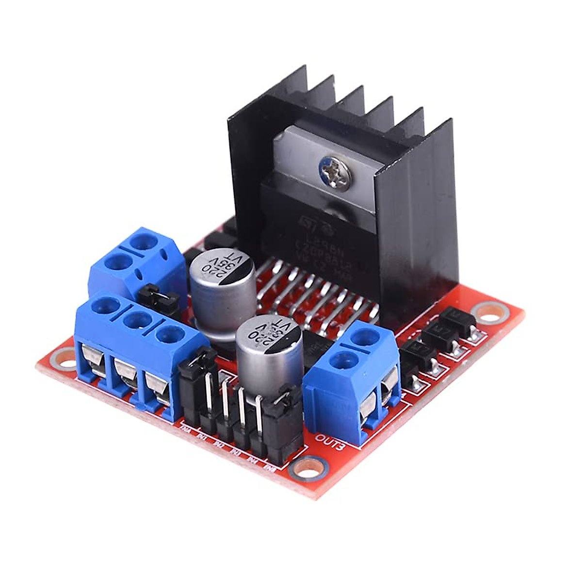 Davitu Motor Controller - Stepper Motor Drive Controller Board Module L298N Dual H Bridge DC
