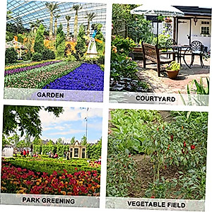 MERRYHAPY 5 Pcs Plant Holder Greenery Pergola Brackets Plastic Serving Tray Rose Bush Trellis Climbing Trellis Cane Grip Plant Trellis Round Plant Fixator Ring Plant Support Trellis Green M