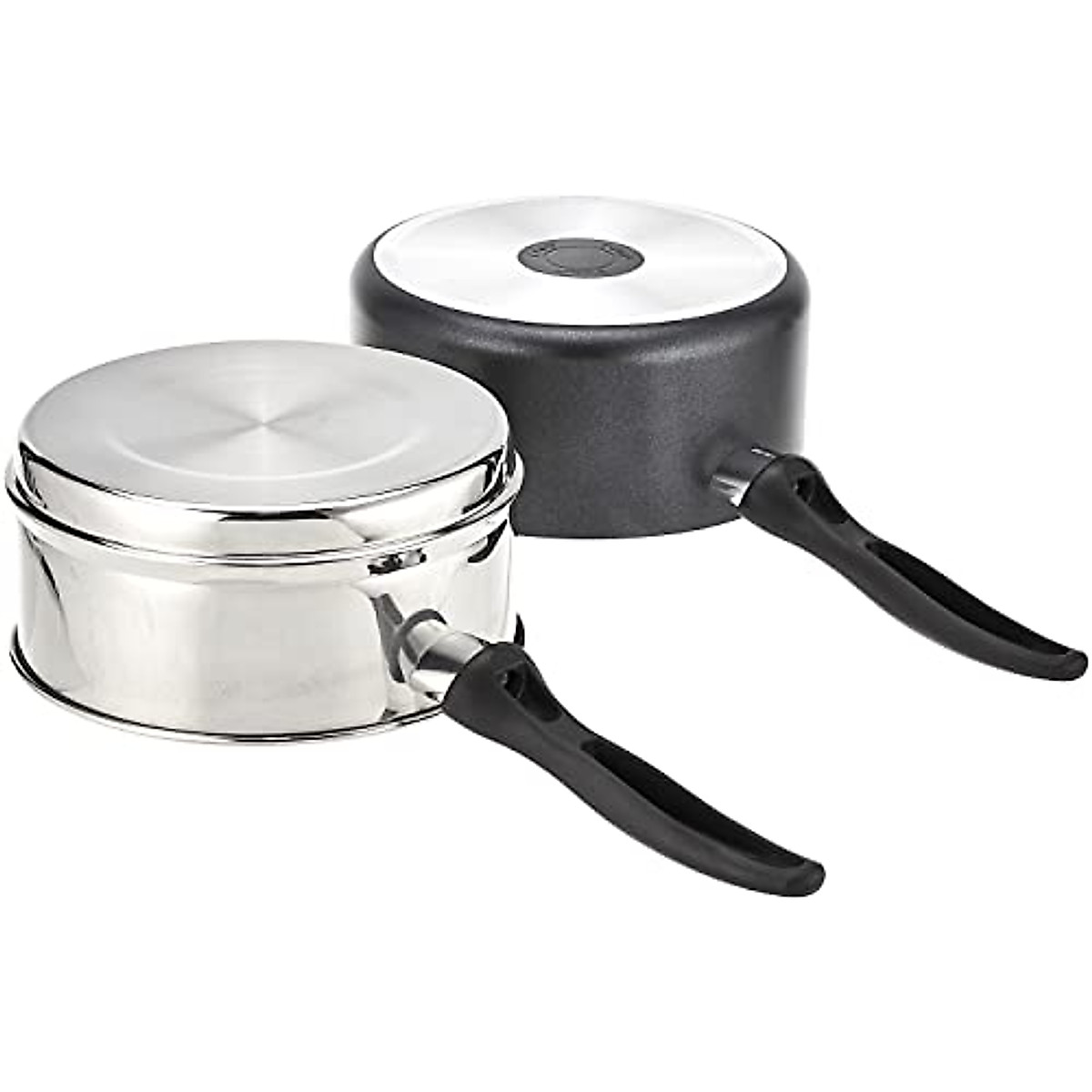 T-fal B1399663 Specialty Stainless Steel Double Boiler with Phenolic Handle Cookware, 3-Quart, Silver