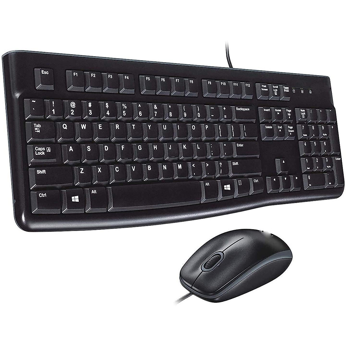 HJJWL Gaming Keyboard and Mouse, Wired Keyboard and Mouse Combo Mini Multimedia Keyboard Mouse Set for Laptop PC TV