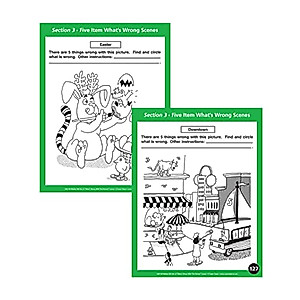 Super Duper Publications | Webber® Big Box of “What’s Wrong with This Picture?” Scenes | Critical Thinking Skills | Speech and Language Resource