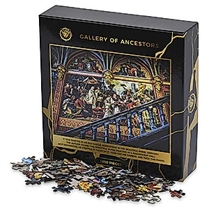 GamEnigma 1000 Piece Jigsaw Puzzle – Gallery of Ancestors Puzzles for Adults – Premium Quality Materials – Includes Poster – Gorgeous Vibrant Colors – Unique Design – Ideal for Framing, Present, Hobby