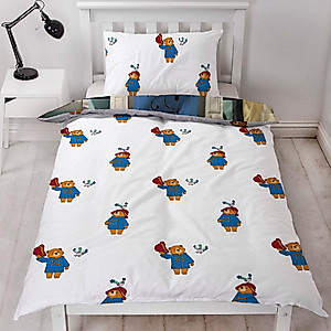 Paddington Bear Friends Single Duvet Cover Set