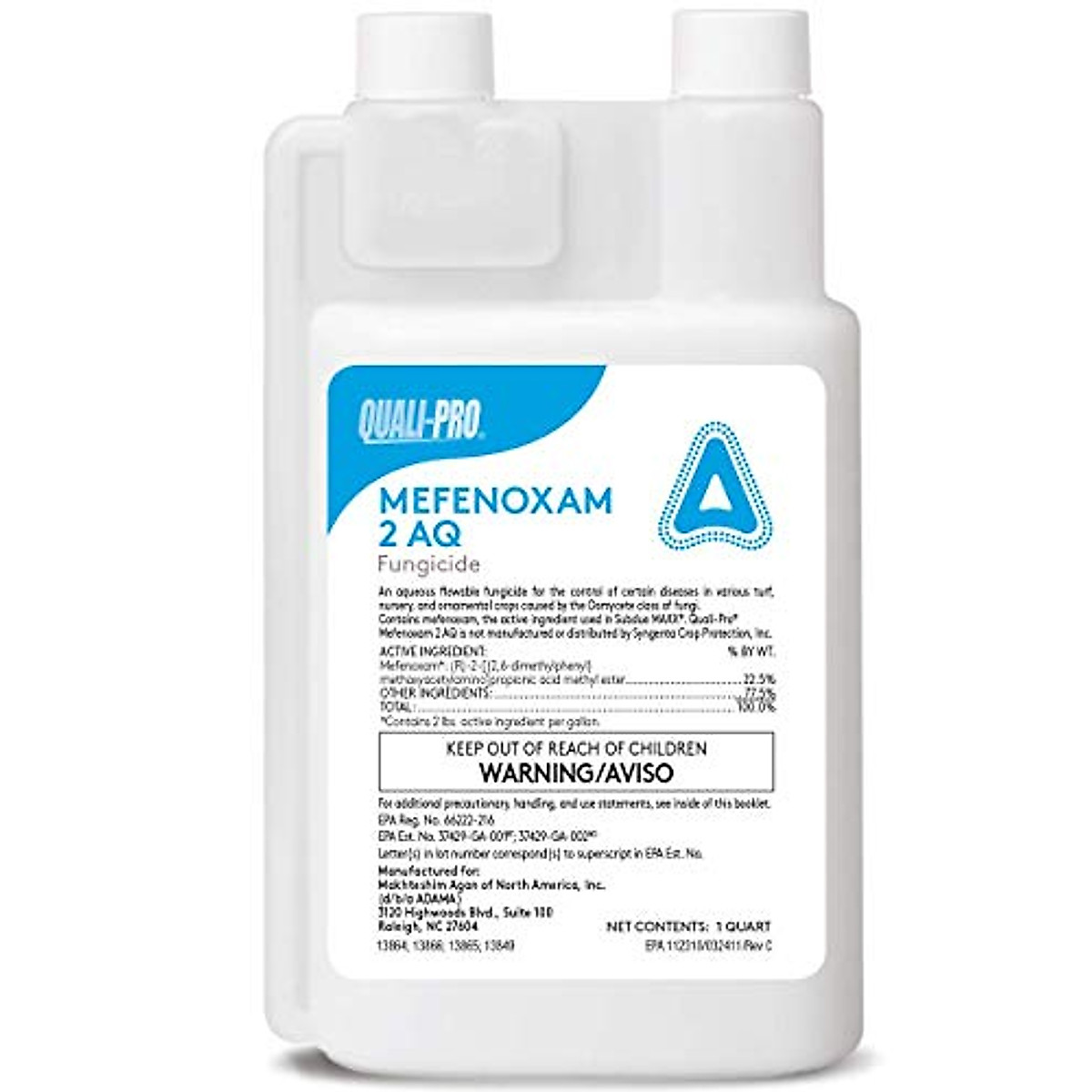 Mefenoxam 2AQ Fungicide Equivalent to Subdue Maxx-Quart quali-1063