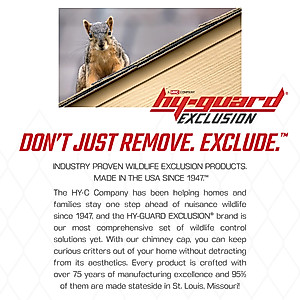 HY-Guard Galvanized Steel Chimney Cover - HY-C Black Chimney Cap, Single Bolt-On Chimney Fireplace Cover, Chimney Flue Cover to Fit On Existing Flue Tiles, Chimney Vent Cap with Hood Plate (9" x 13")