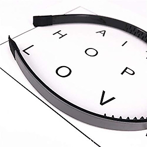 Skinny Leather Covered Twist Headband Hair Bows Hair Loop Clasp Glitter Hairbands for Women and Girls (6pcs/set)