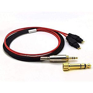 3.5MM Premium Audio Upgrade Cable Replacement for Sennheiser HD525, HD580, HD600, HD650 etc. Headphones (4FT)
