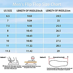 Harssidanzar Quick-Dry Flip-Flop Sandals For Men's,Summer Comfy Outdoor Adjustable Ankle Strap Flat Slip On Sandals Flip Flops Shoes KM218,TAN,Size 10