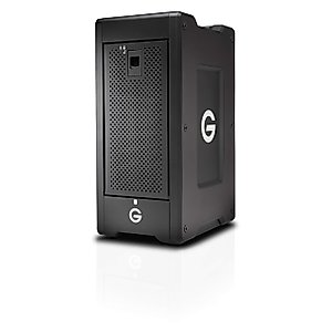 G-Technology 144TB G-Speed Shuttle XL Thunderbolt 3 with ev Series Bay Adapters – Transportable 8-Bay Raid Storage Solution - 0G10819-1