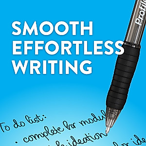 Paper Mate Profile Retractable Ballpoint Pens, Bold Point (1.4mm), Black, 36 Count