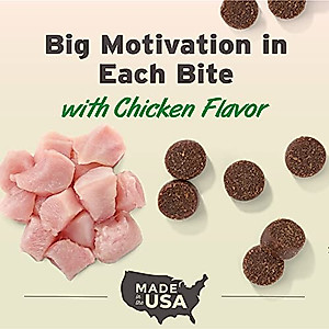 Pet Botanics 20 oz. Pouch Training Reward Soft & Chewy, Chicken Flavor, with 500 Treats Per Bag, The Choice of Top Trainers