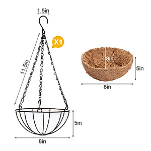 VCZONE Metal Frame Rabbit Hay Feeder with Hanging Basket, Timothy Hay and Coconut Fiber Nest, for Guinea Pig, Rabbit, Chinchilla