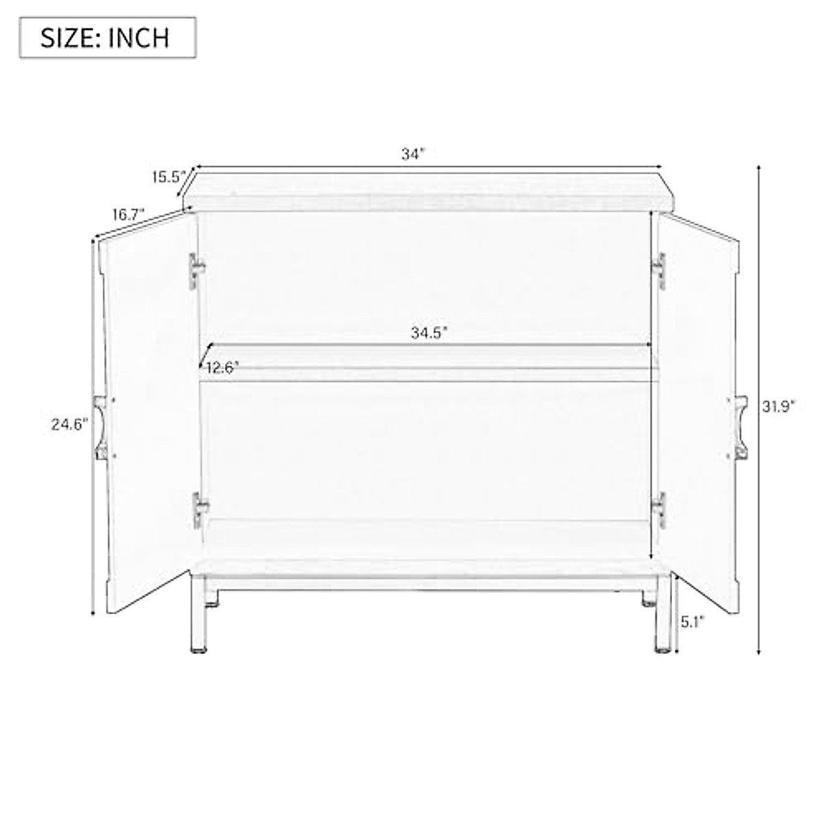 Modern Console Table with olid Wood Veneer and Metal Leg Frame,Entryway Table Sofa Table Cabinet for Living Room, Bedroom, Hallway and Foyer(Black)